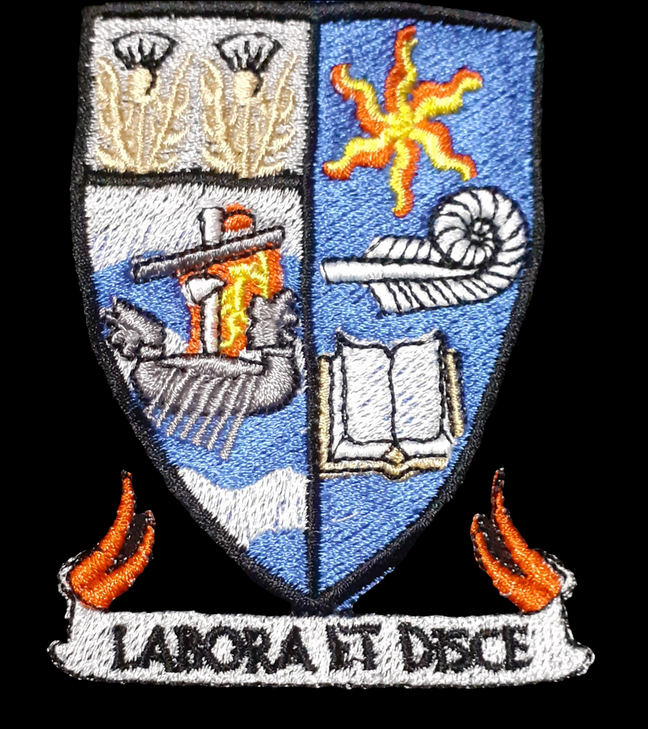 Largs Academy Black Hoodie – Kinderland Largs